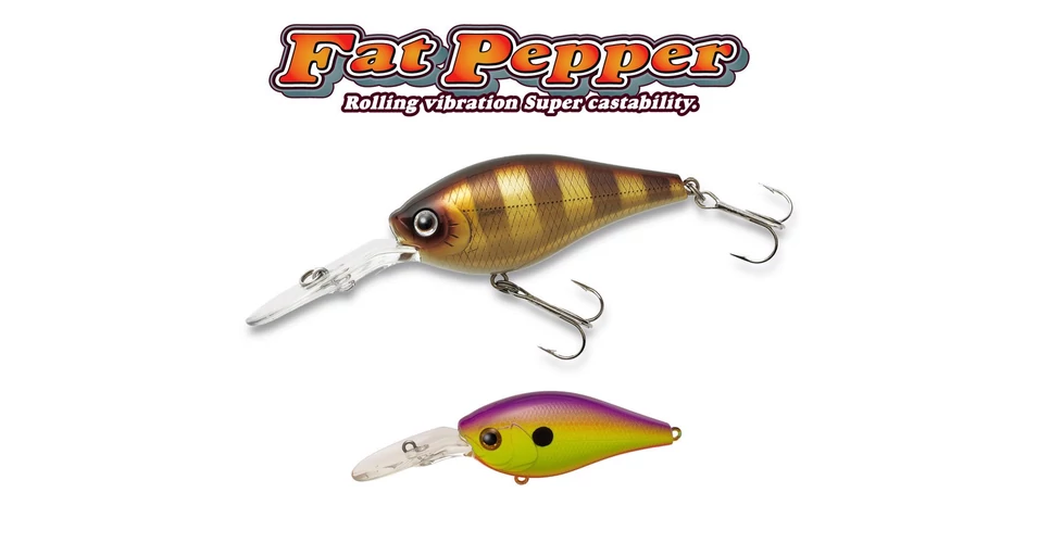 TIEMCO FAT PEPPER FP F 70mm 17.5gr Color 400 - Crank, Minnow, Jerkbait